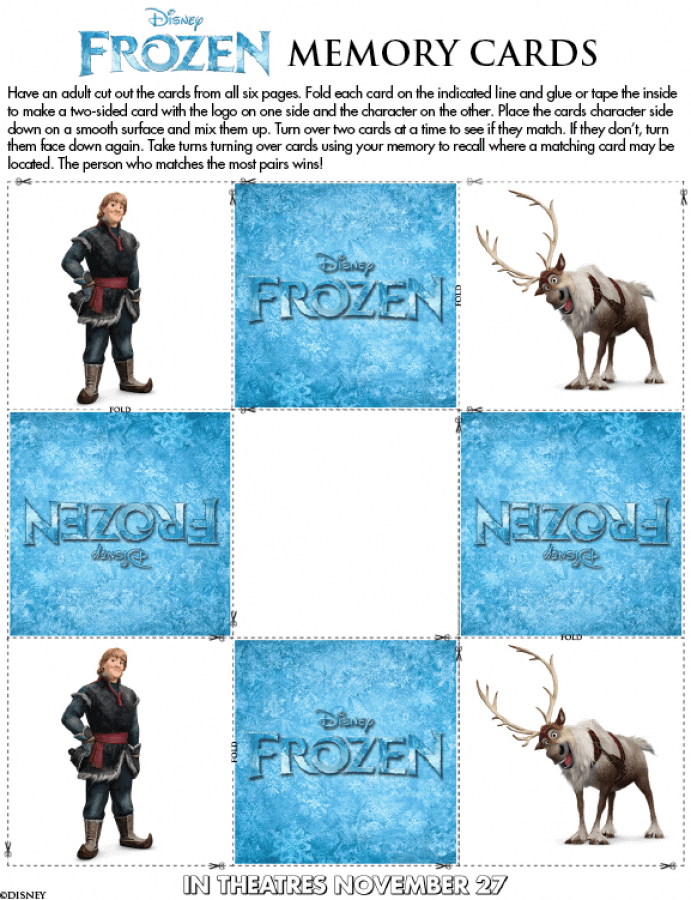 Free kids activities from Disney's Frozen - Hispana Global