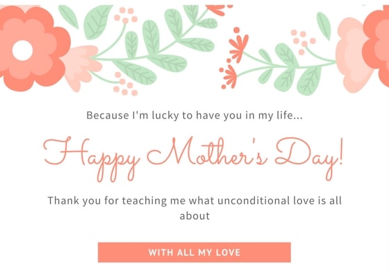 Beautiful And Free Mother's Day Cards in English (And Spanish ...