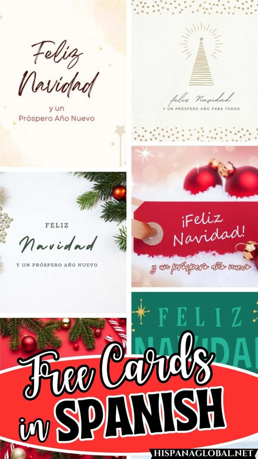 Free Holiday and Christmas Cards in Spanish - Hispana Global