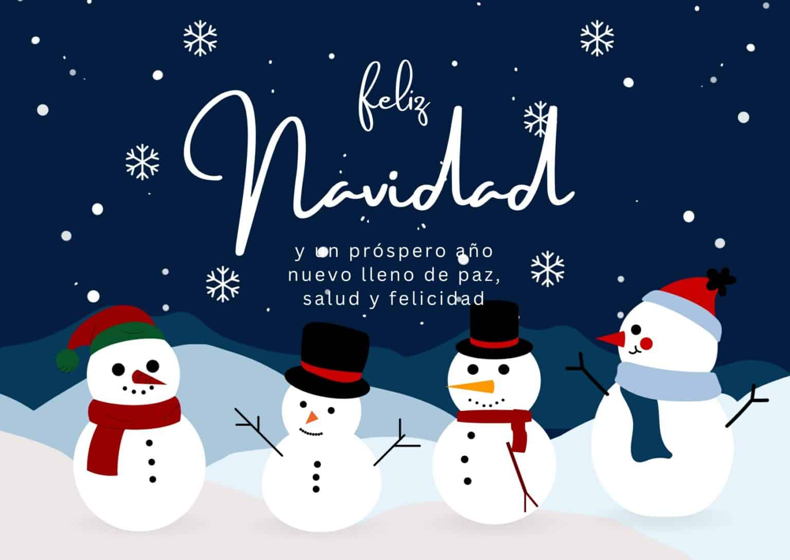 Free Holiday and Christmas Cards in Spanish - Hispana Global
